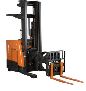 Toyota Reach Trucks for High Racking in Narrow Spaces