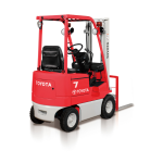 Toyota Electric Powered Stackers for Efficient Pallet Handling